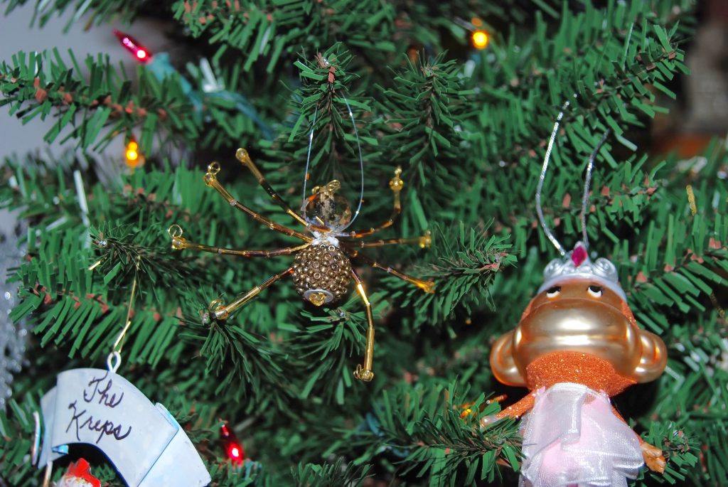 Spiders In Christmas Tree