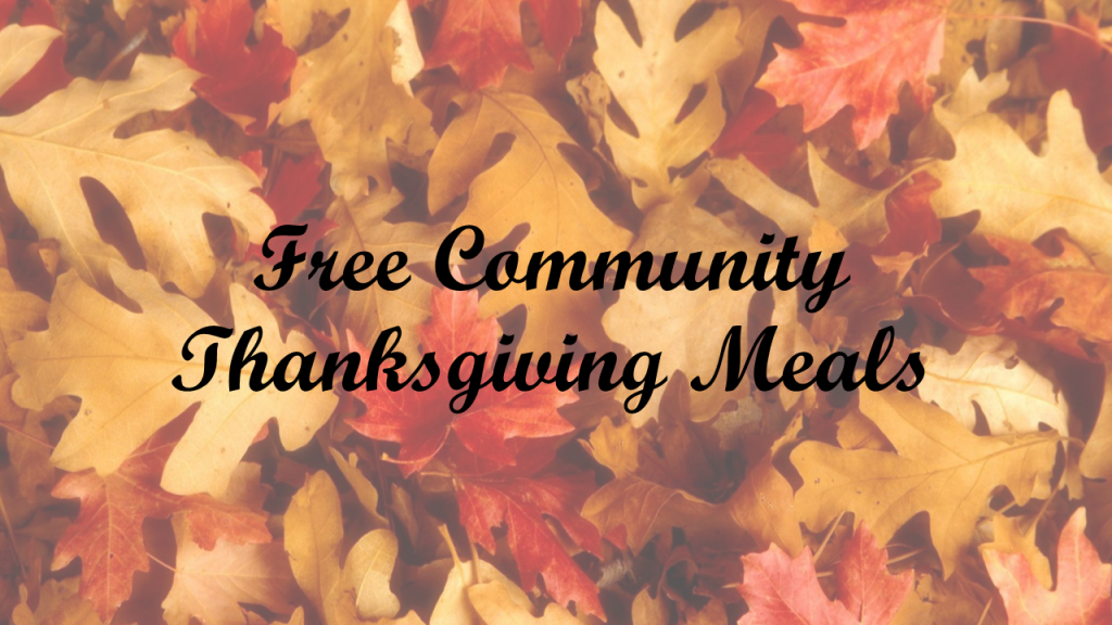 Free Thanksgiving community meals - The Cullman Tribune