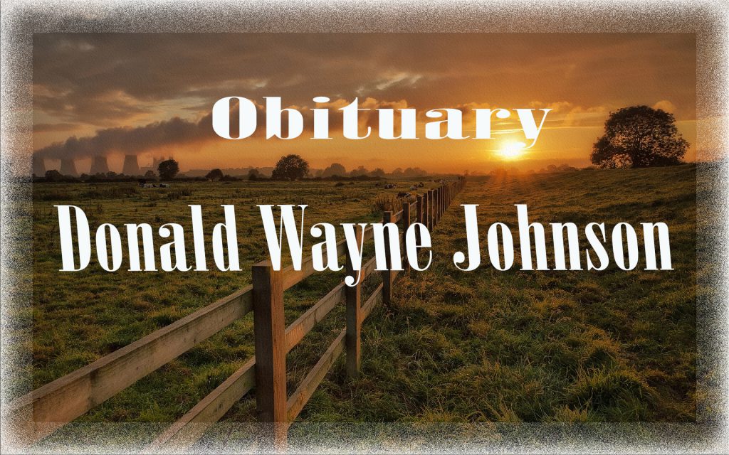 Obituary: Donald Wayne Johnson - The Cullman Tribune