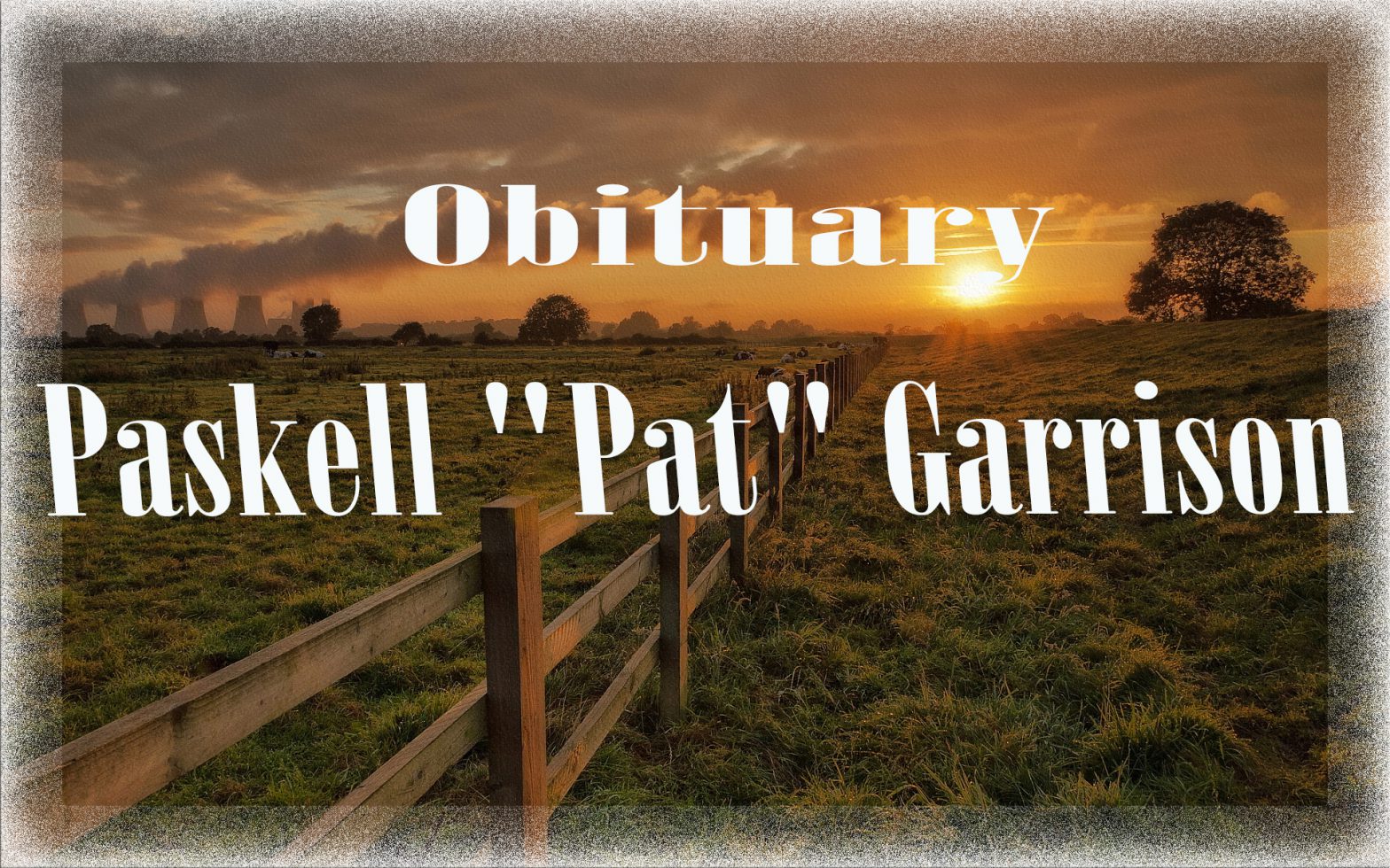 Obituary: Paskell "Pat" Garrison - The Cullman Tribune