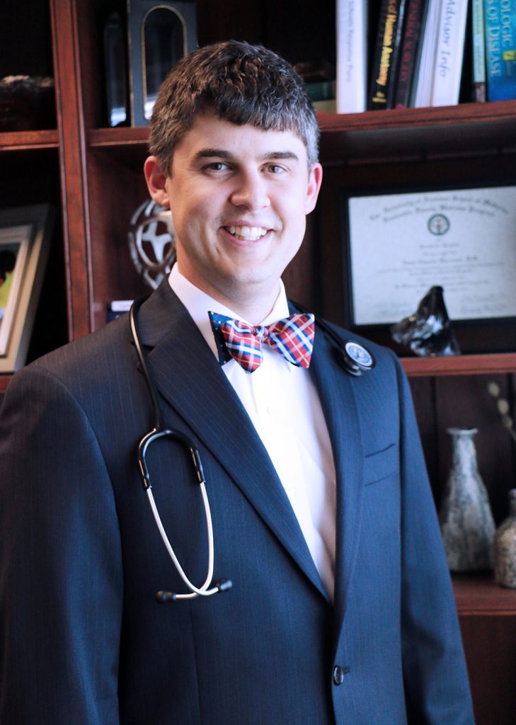 Local physician Adam Harrison glad he started education at Wallace ...