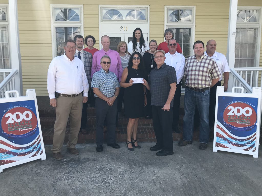 Good Hope High, named a Bicentennial School, accepts donation for ...