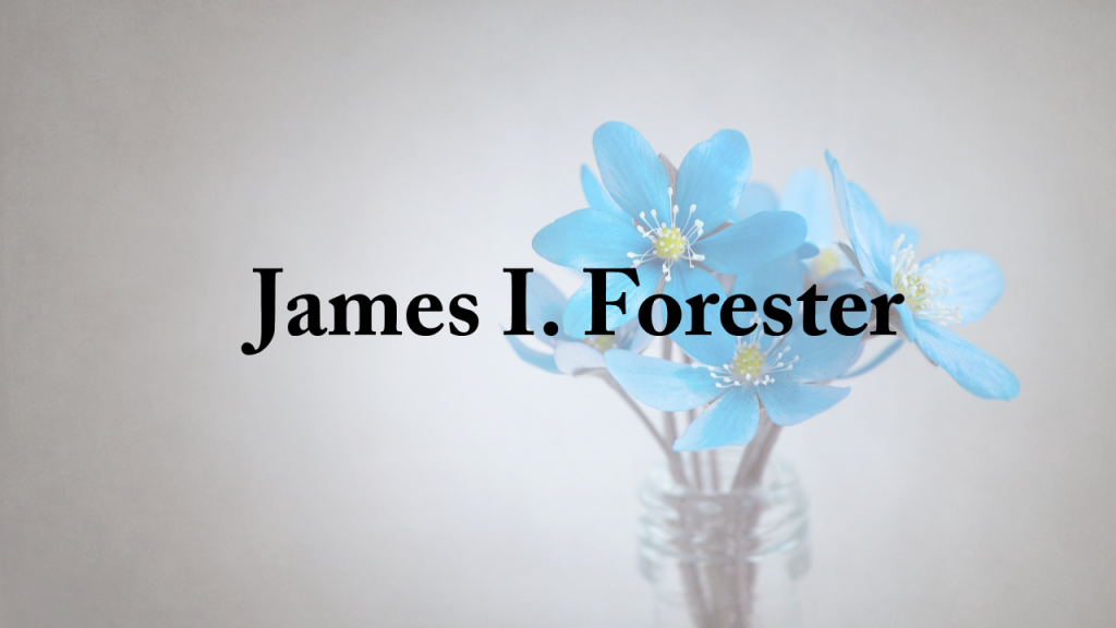Obituary: James I. Forester - The Cullman Tribune