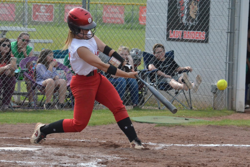 AREA SOFTBALL TOURNAMENTS: Lady Raiders rack up 19 hits in blowout win ...