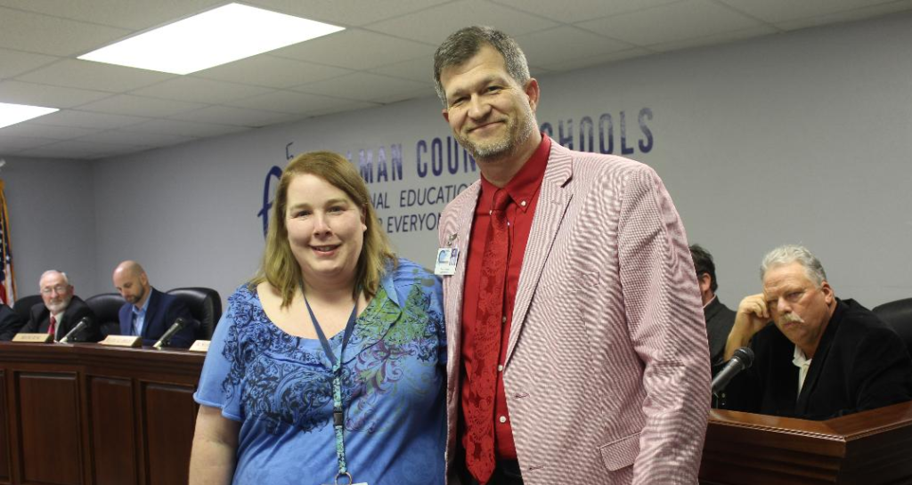 CCBOE honors outstanding teachers, talks state report card - The ...
