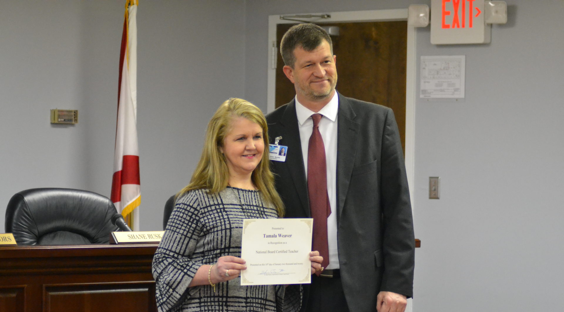 CCBOE talks upcoming 1-cent tax vote; teachers, student honored - The ...
