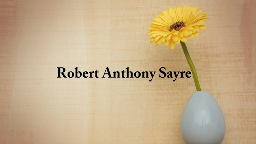 Obituary: Robert Anthony Sayre - The Cullman Tribune