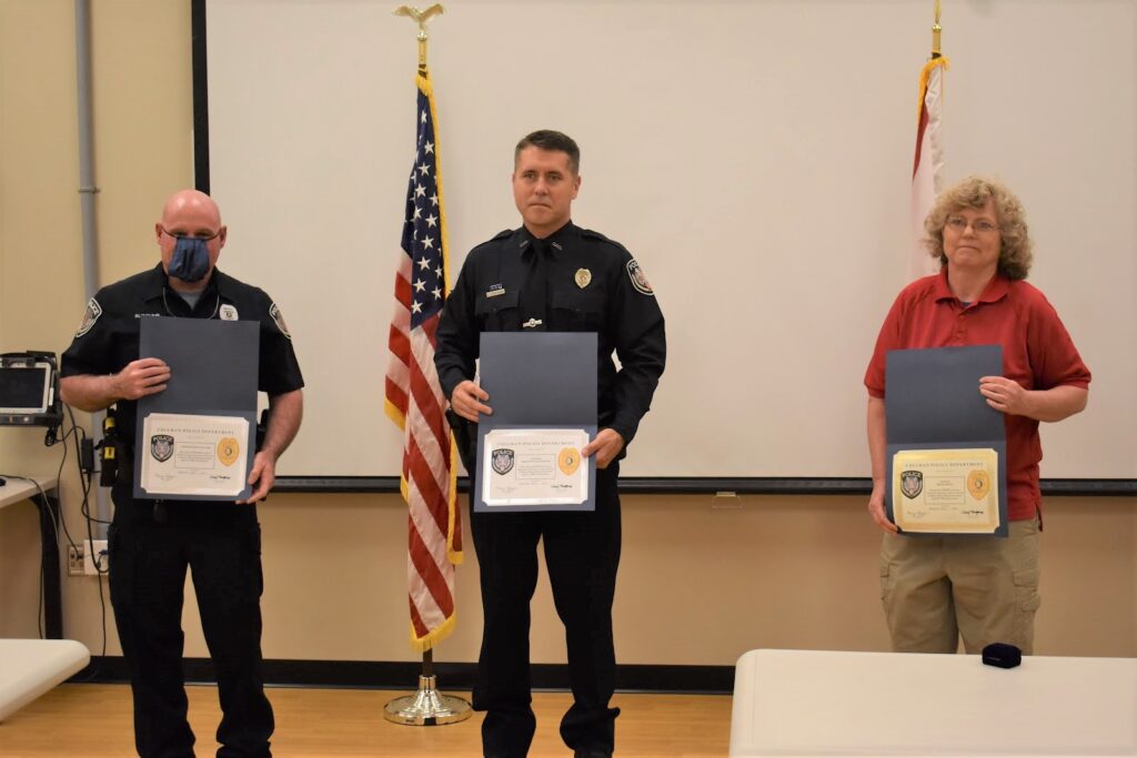 CPD recognizes officers’ years of service, swears in new recruits - The ...
