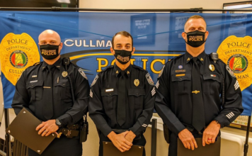 Cullman Police Department honors officers for years of service - The ...