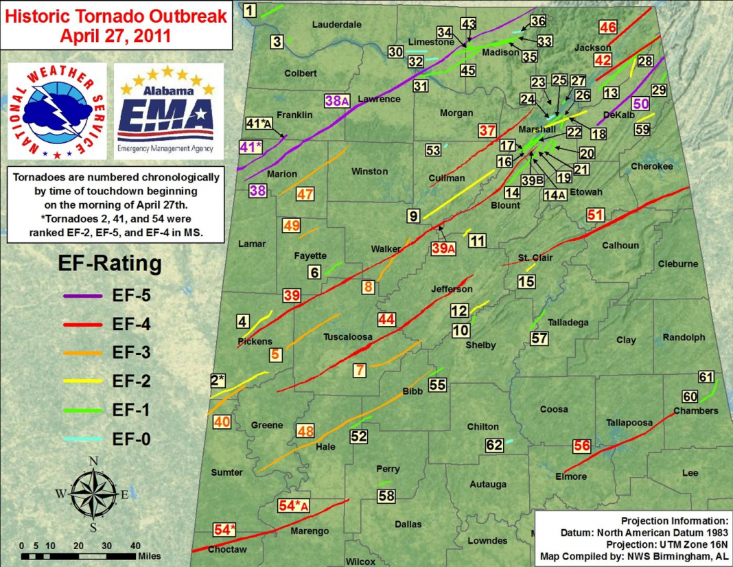 The April 27, 2011 Cullman County tornadoes: official reports - The ...