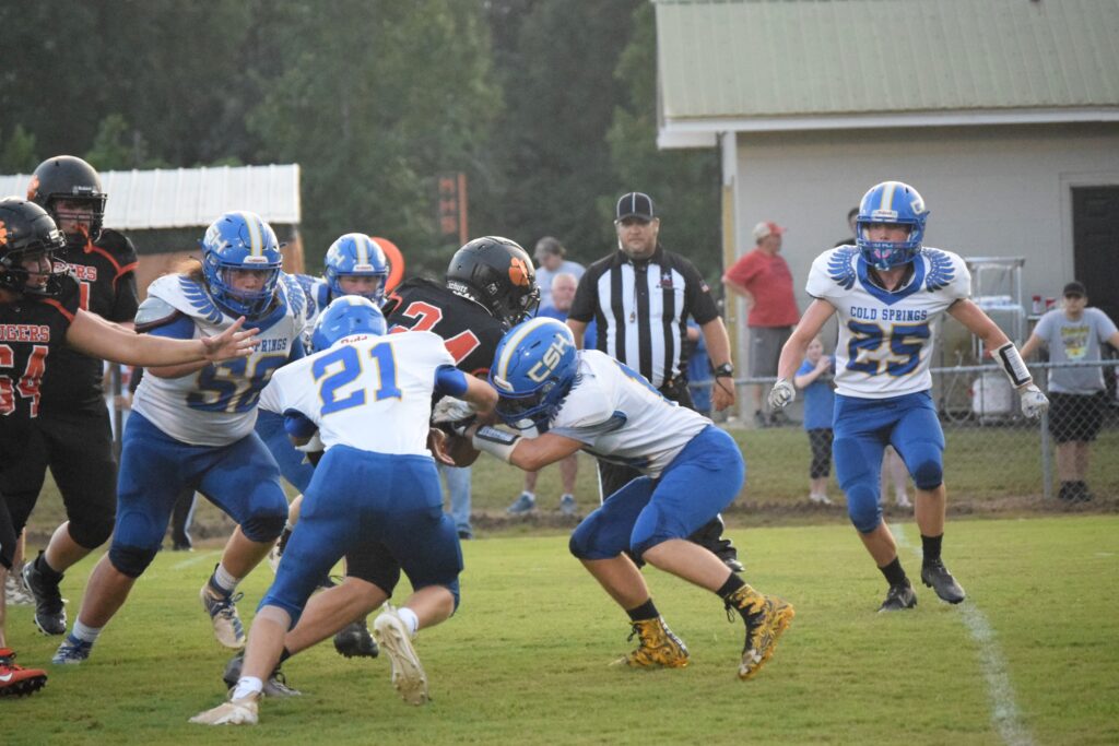 PREP FOOTBALL: Meek rolls past Cold Springs 40-6 in season opener - The ...