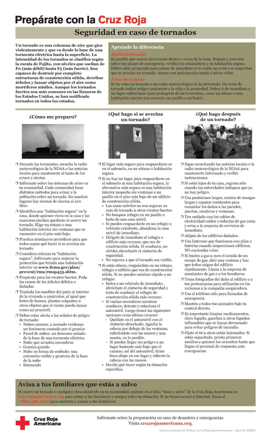 Tornado Safety tips and advice from the American Red Cross - The ...