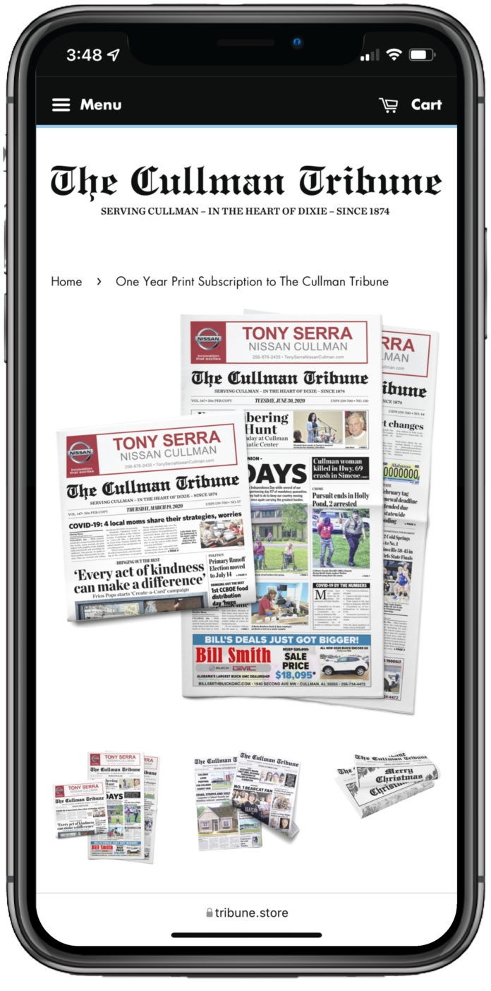 Download the Cullman Tribune App - The Cullman Tribune