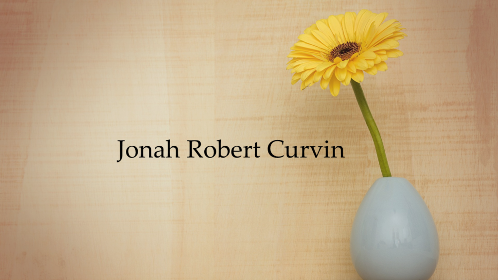 Obituary: Jonah Robert Curvin - The Cullman Tribune