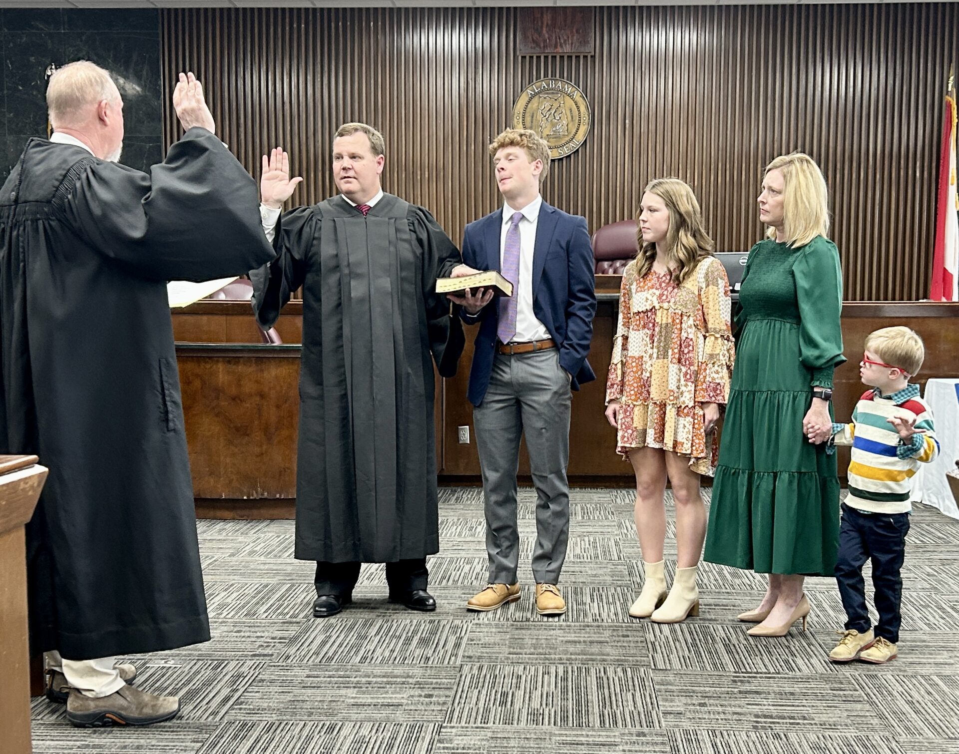 Kilpatrick, Floyd sworn in - The Cullman Tribune
