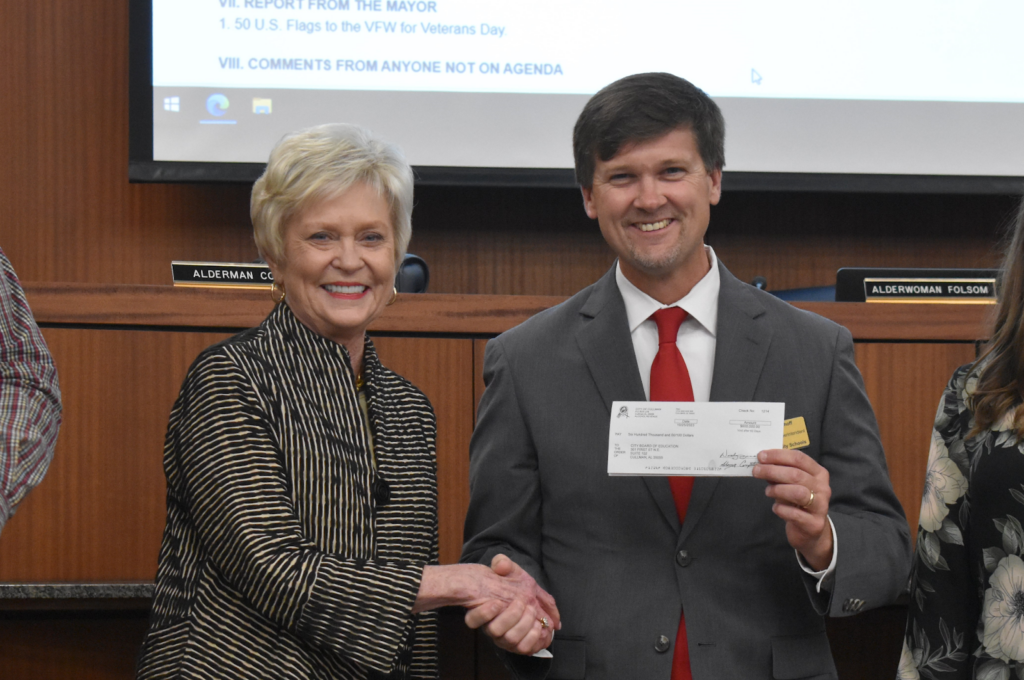 Cullman City Council presents $600K to city school system, part of $6M ...