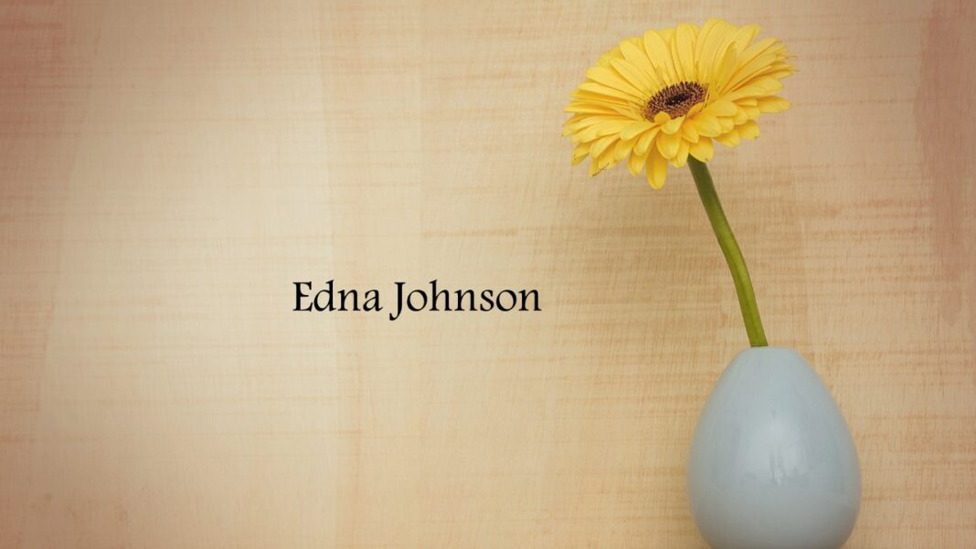 Obituary: Edna Johnson - The Cullman Tribune