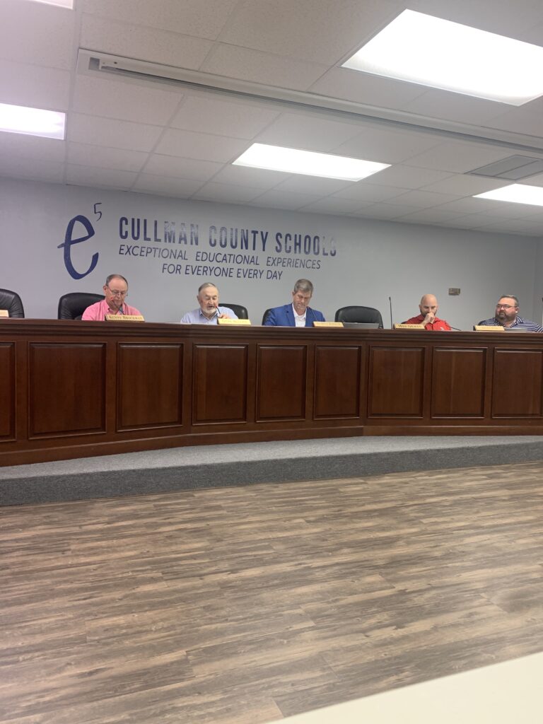 CCBOE approves changes to orders, awards bid - The Cullman Tribune
