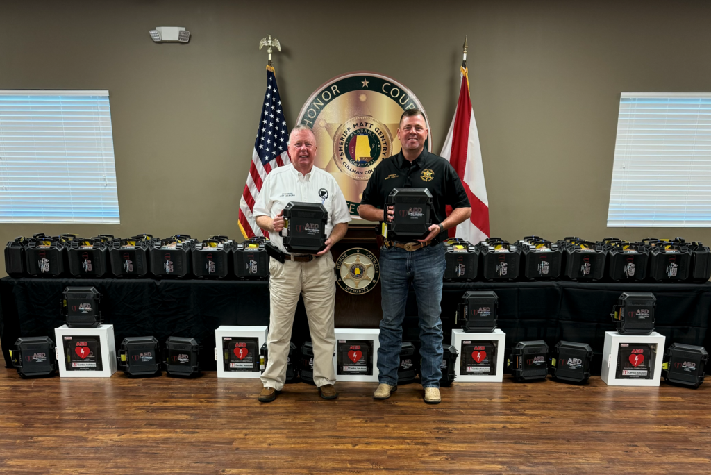 CCSO, commission purchase 80 life-saving AEDs - The Cullman Tribune