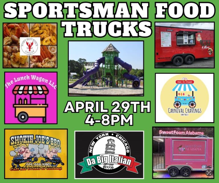 Food Truck Night tonight at Sportsman Lake Park - The Cullman Tribune