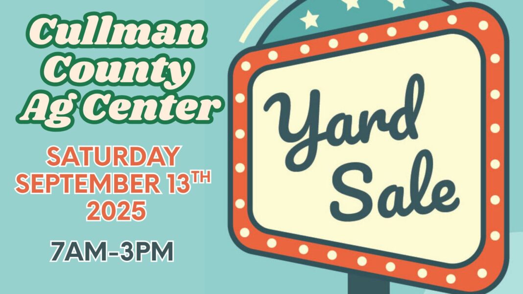 2 big fall yard sales happening in September - The Cullman Tribune