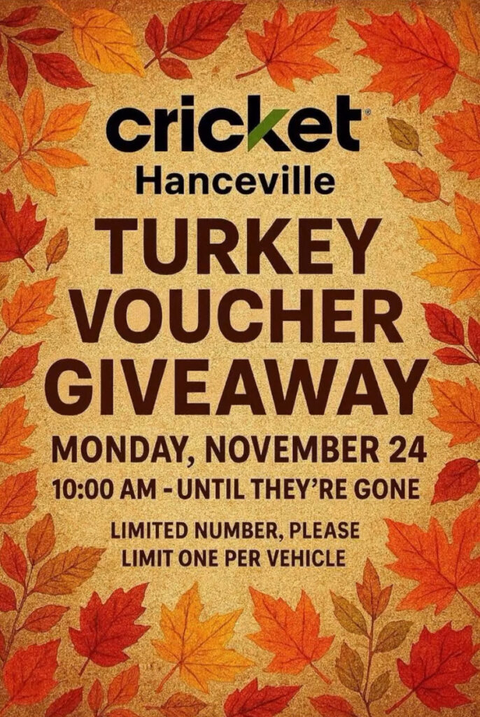 Cricket Wireless in Hanceville giving out turkey vouchers Monday - The ...
