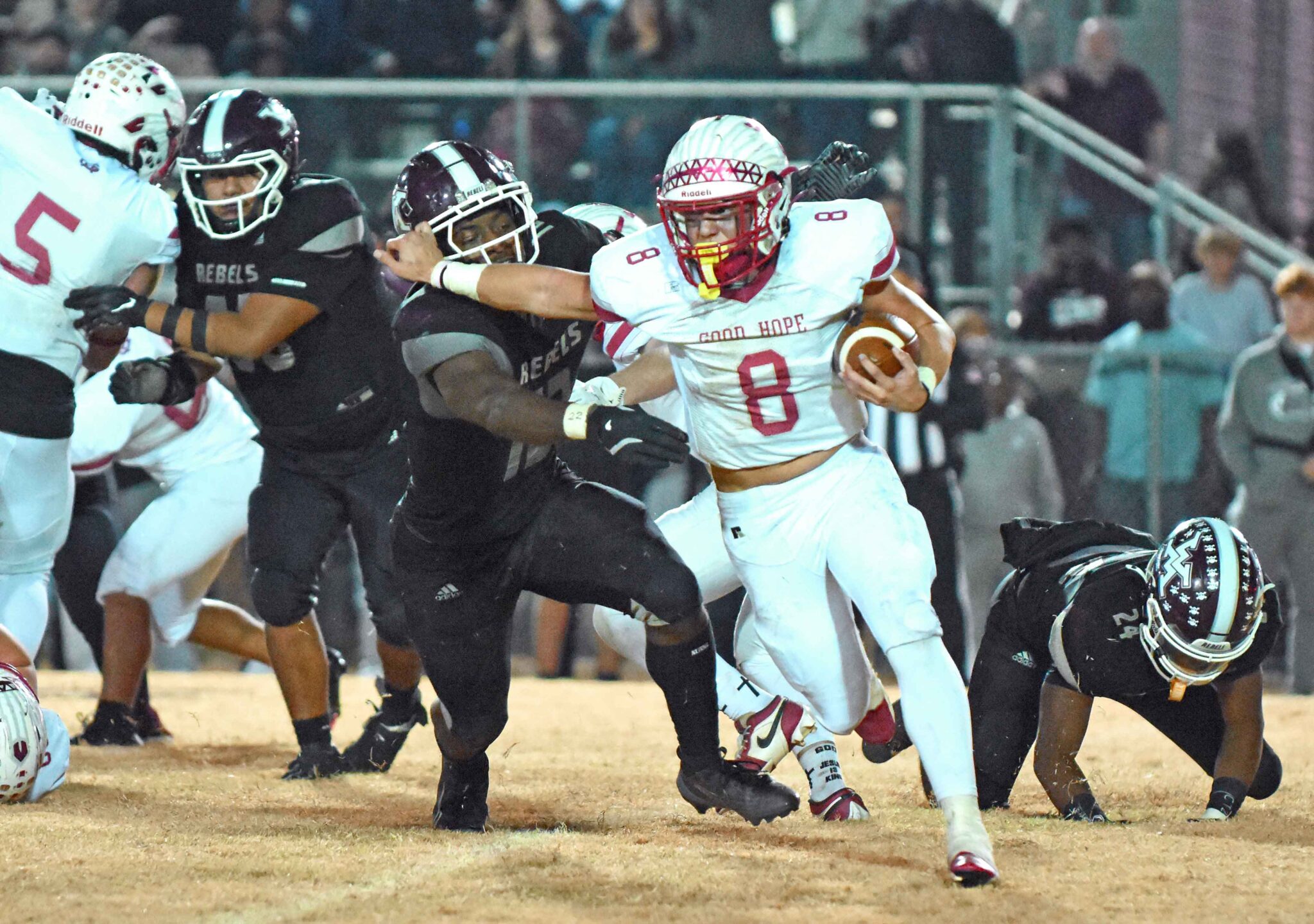 PREP FOOTBALL PLAYOFFS: No. 10 Good Hope topples No. 3 West Morgan 31-7 ...
