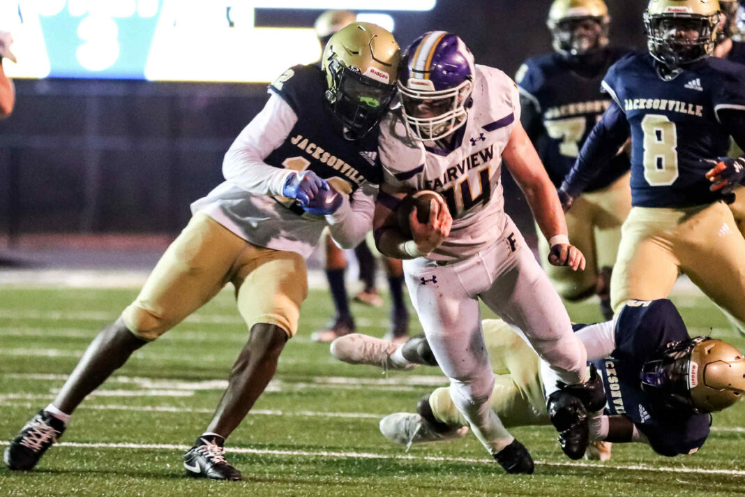 PREP FOOTBALL PLAYOFFS: No. 4 Fairview advances with 28-13 win at ...