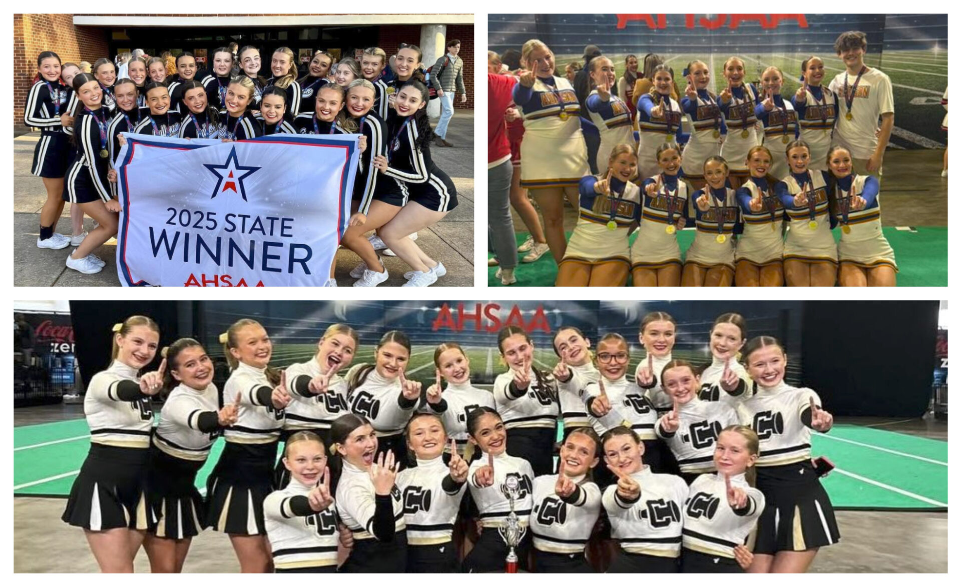 PREP CHEER: 3 local squads win state titles - The Cullman Tribune