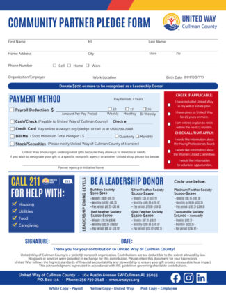United Way of Cullman County transitions to leadership donor model for ...