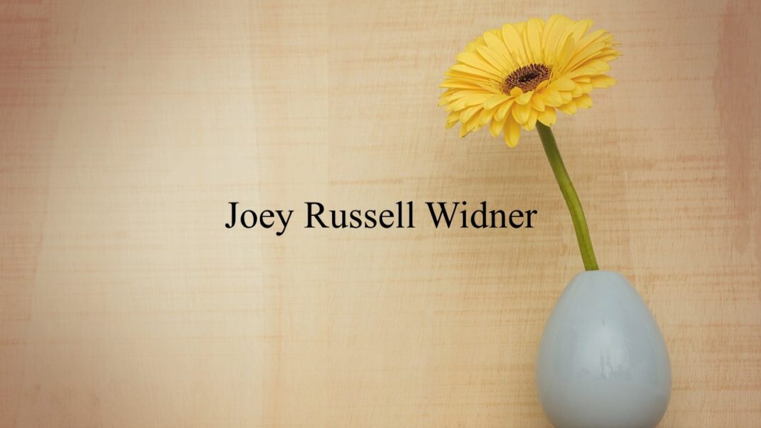 Obituary: Joey Russell Widner - The Cullman Tribune
