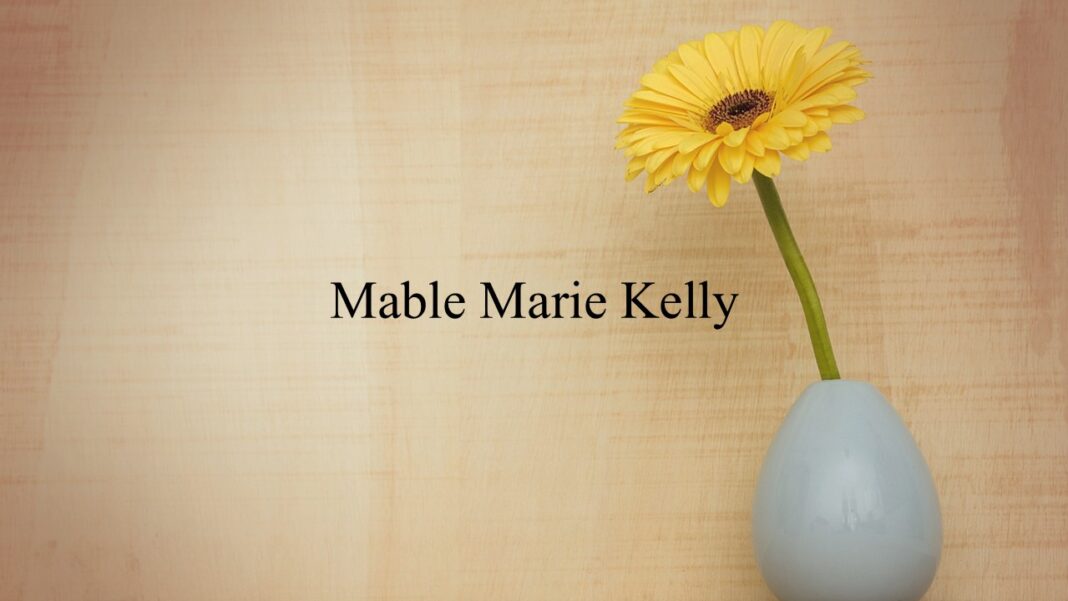 Obituary: Mable Marie Kelly - The Cullman Tribune